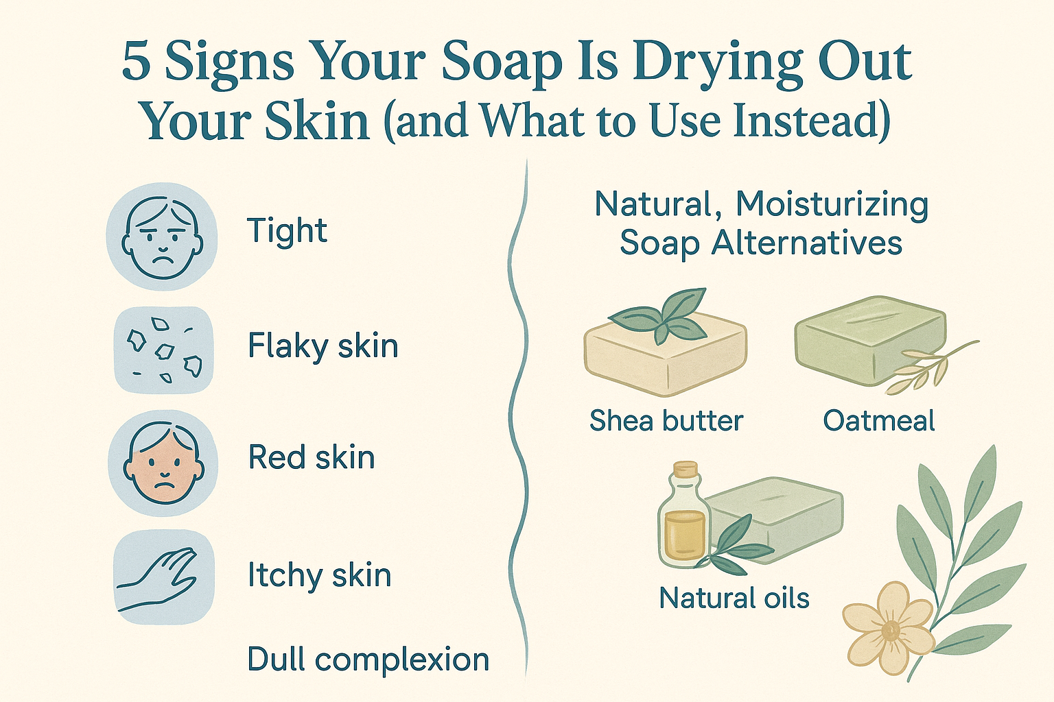 5 Signs Your Soap Is Drying Out Your Skin | 360Feel Soap Guide – Falls ...