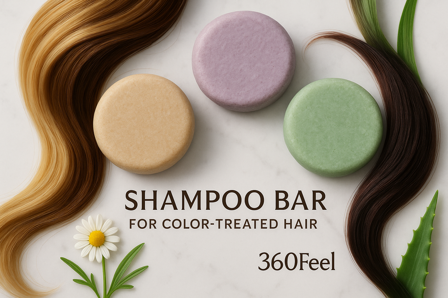 Are Shampoo Bars Safe for Dyed Hair? Why 360Feel Works – Falls River Soap