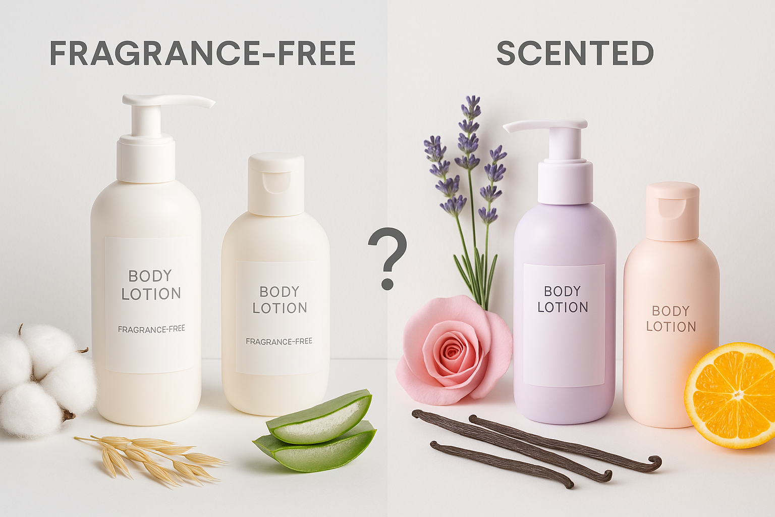 Fragrance-Free vs. Scented Body Lotion: What’s Right for You? – Falls ...