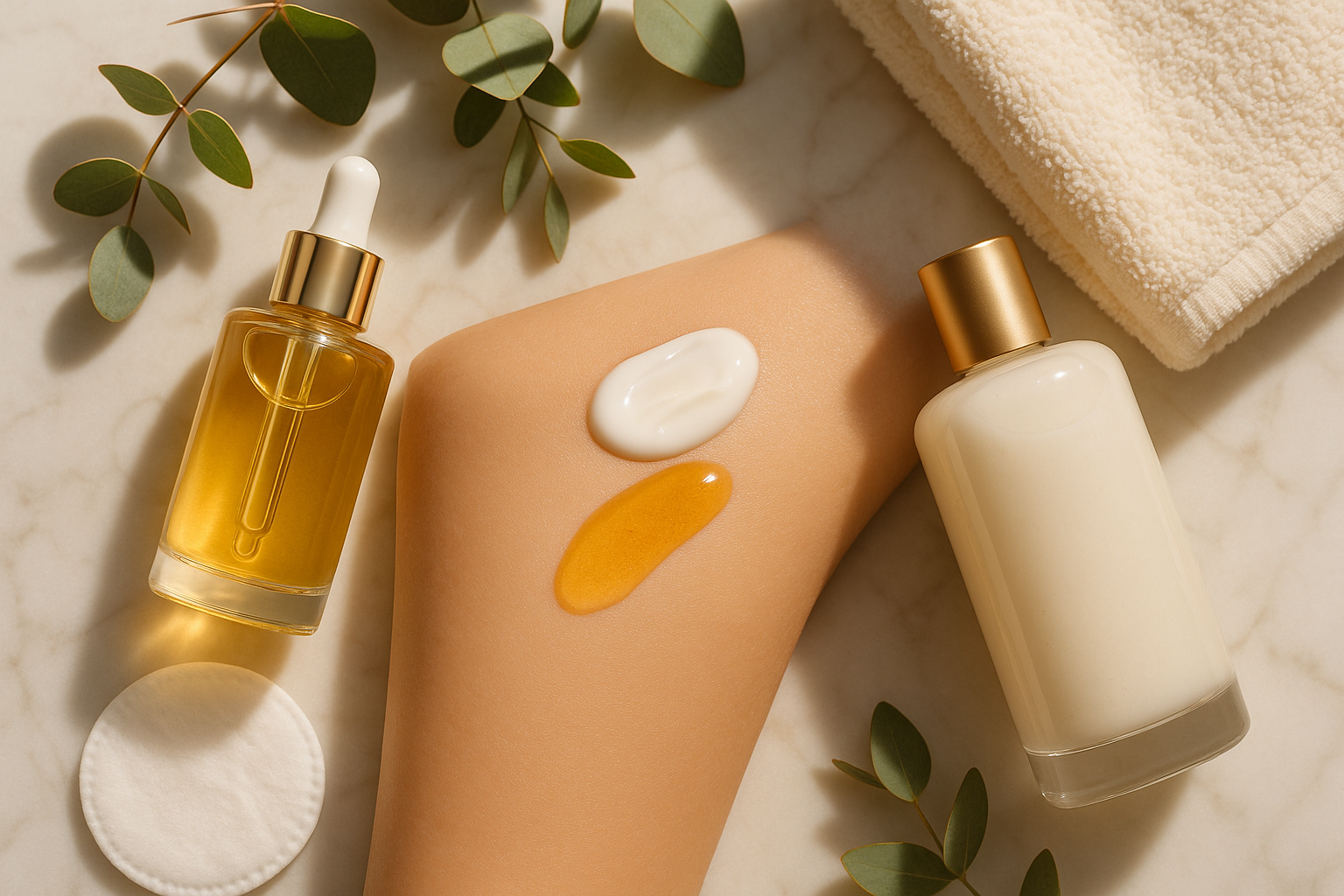 How to Layer Body Lotion with Oil for Glowing Skin – Falls River Soap