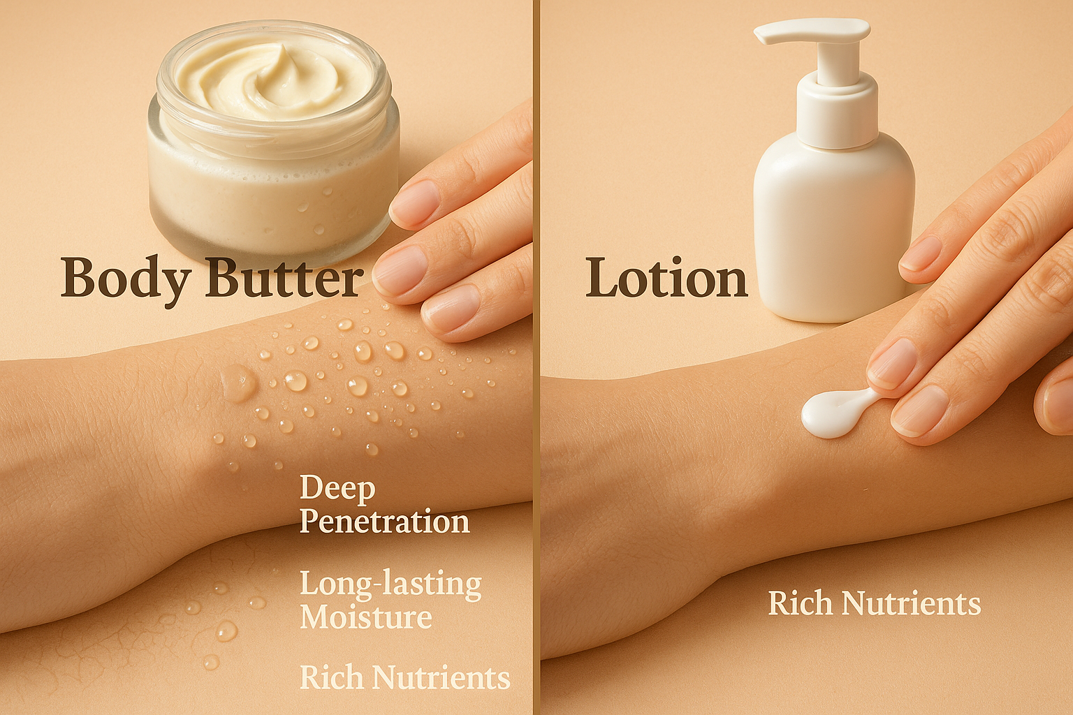 Why Body Butter Is Better Than Lotion for Dry Skin – Falls River Soap