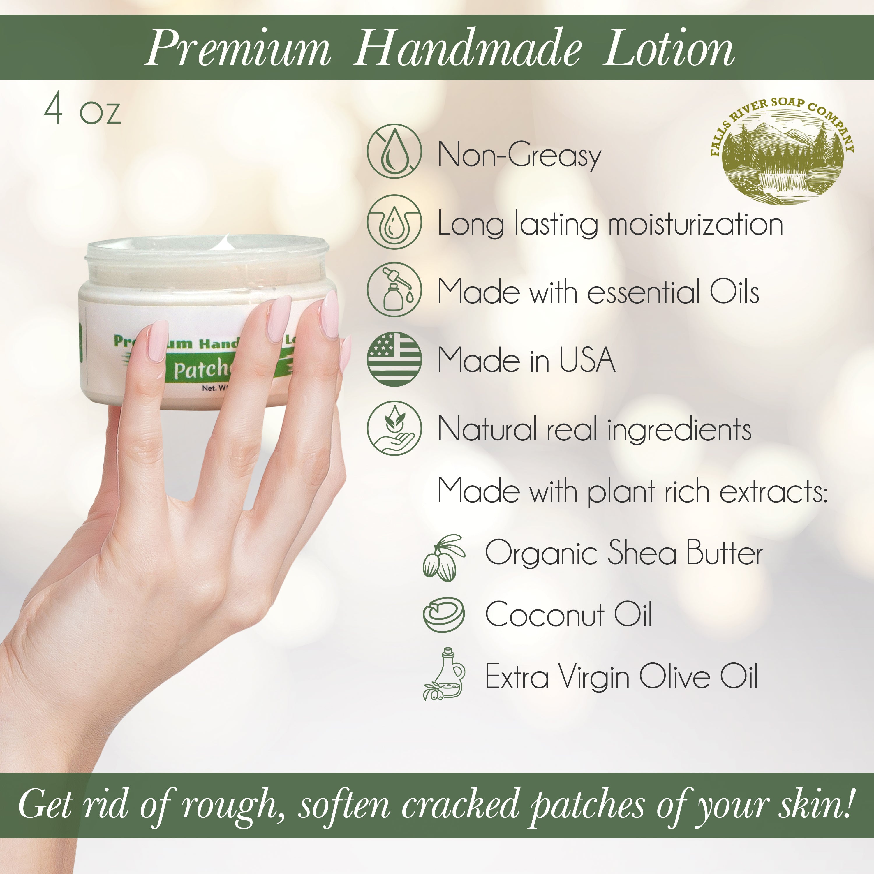 Handmade Natural Moisturizing Wild Passion Skin Lotion in Jar (4 Oz ...
