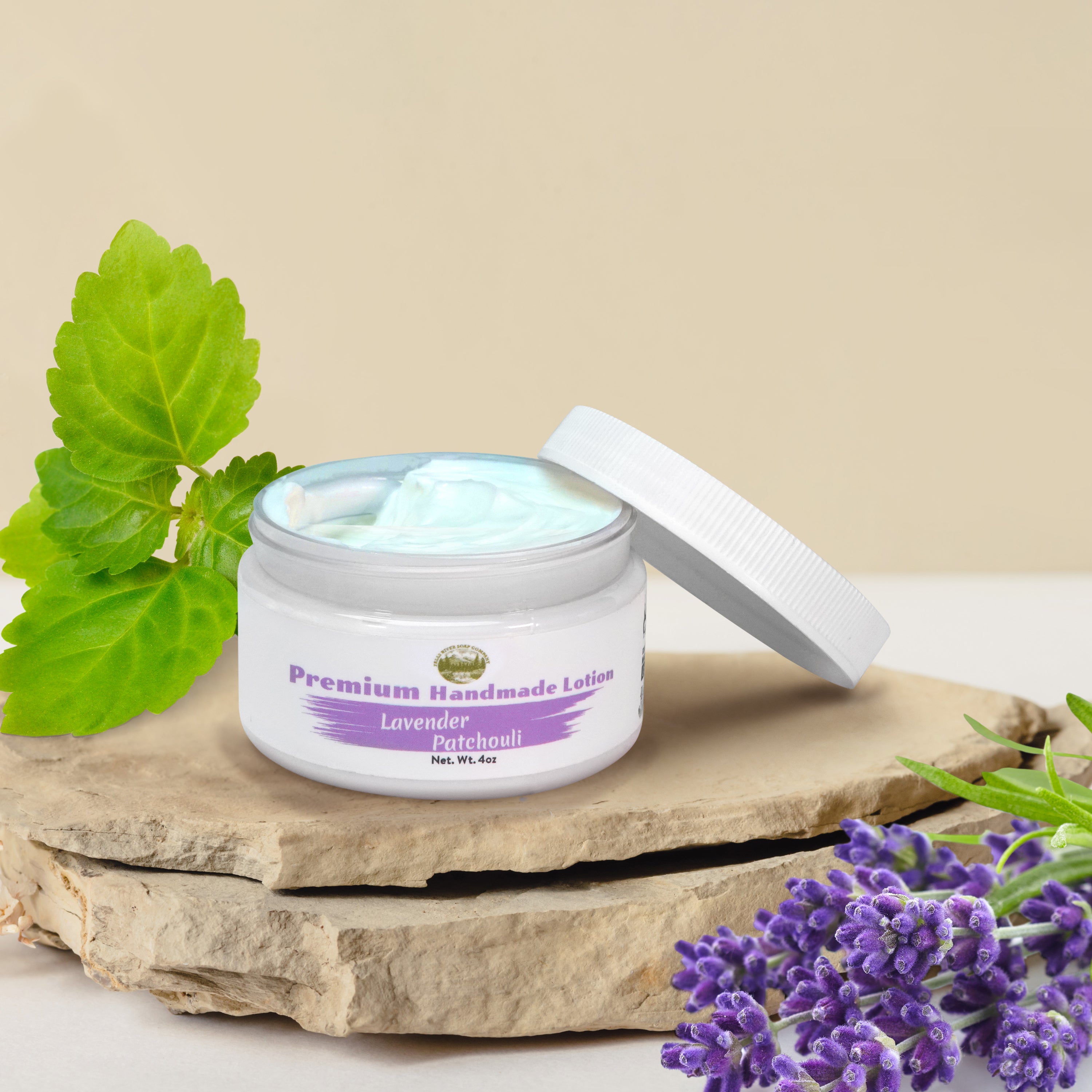 Lavender Patchouli Handmade Natural Moisturizing Skin Lotion (4 Oz ...